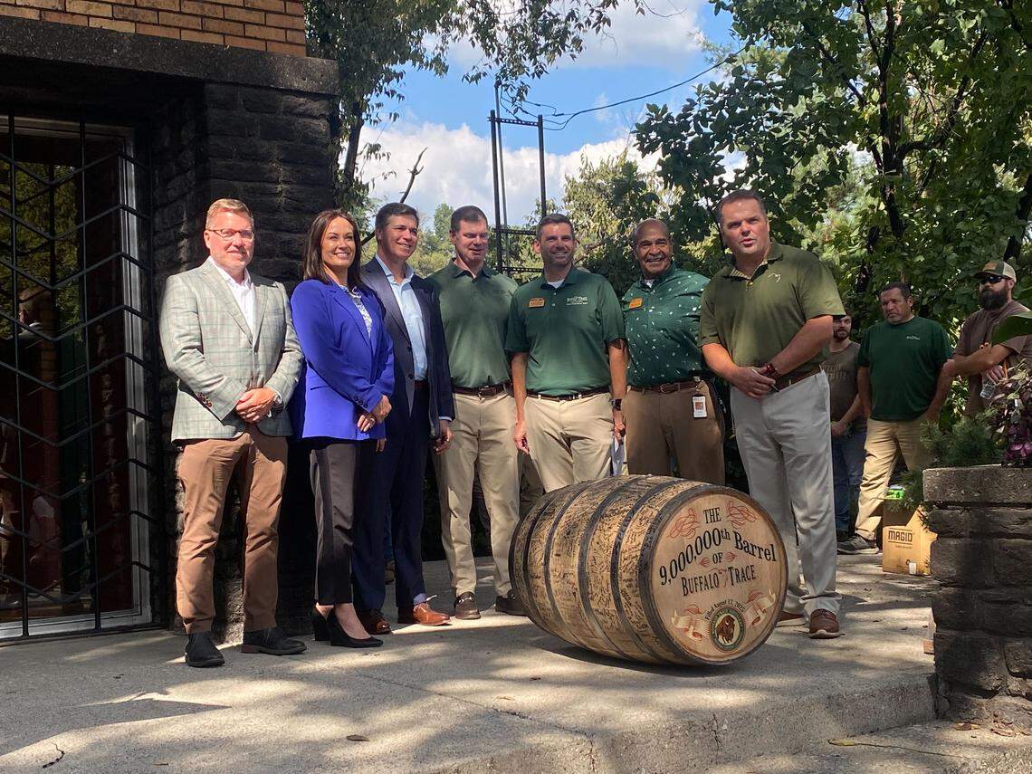 Buffalo Trace Distillery celebrates filling 9-millionth barrel in ...