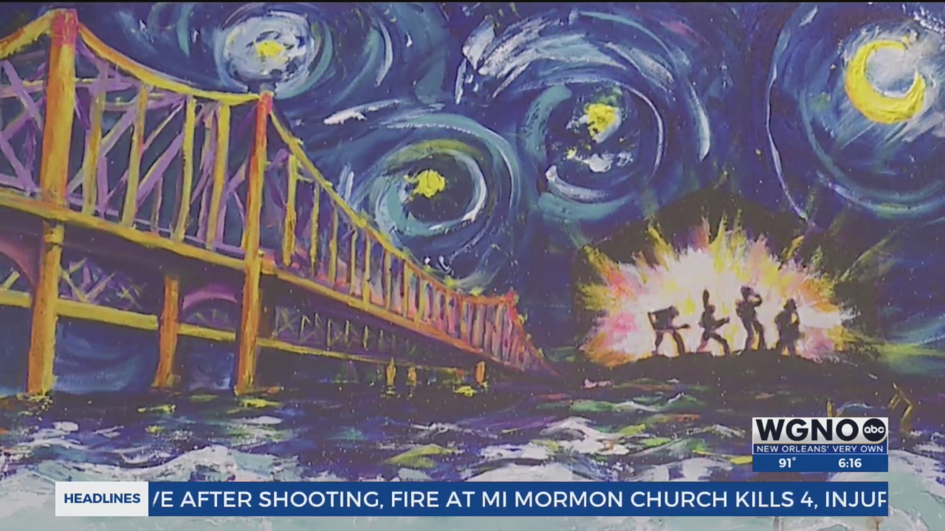 '504 Funk' owners and artists design 2025 Gretna Fest poster