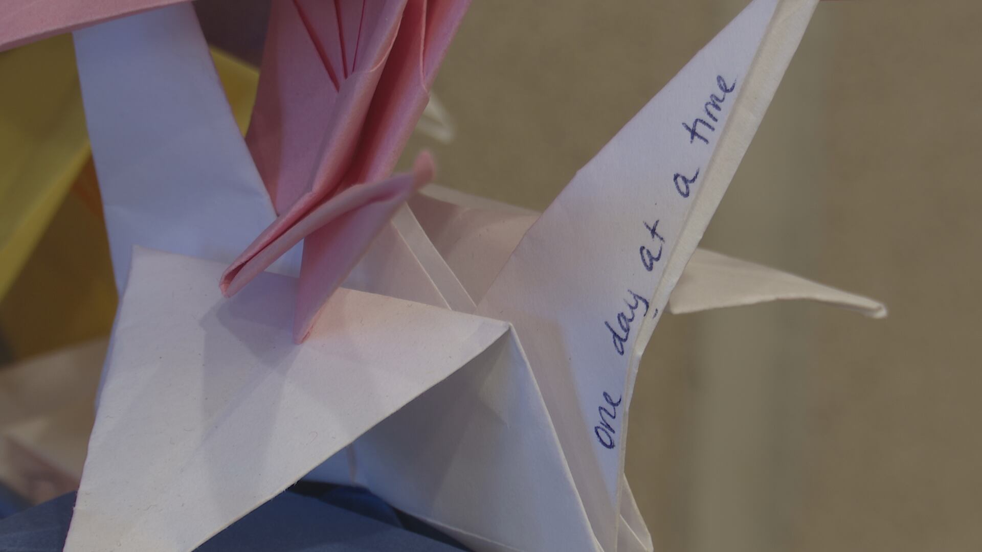 Paper cranes bring hope & healing to Iron Mountain VA hospital