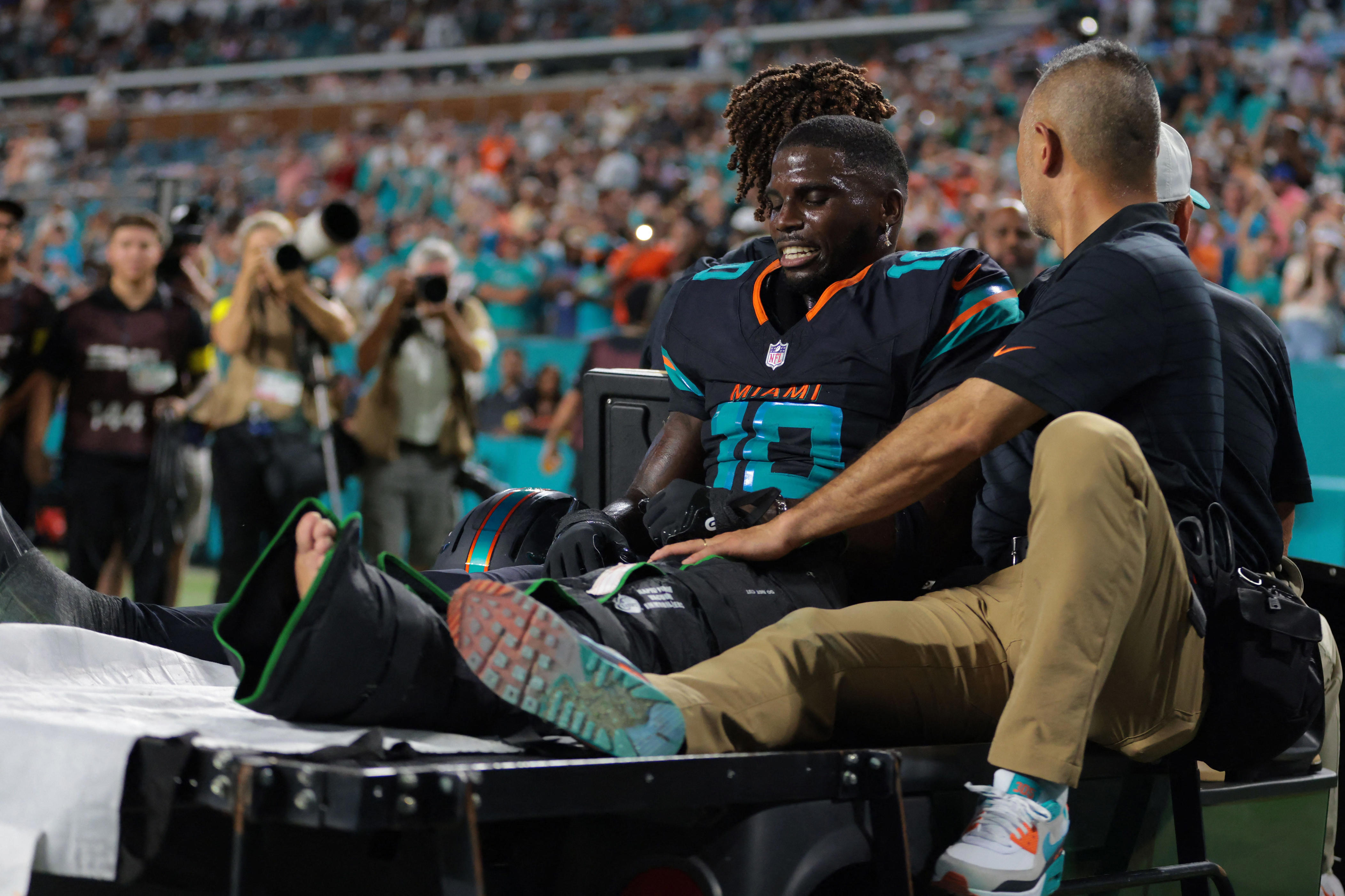 Tyreek Hill injury update, Miami Dolphins WR goes to hospital with ...