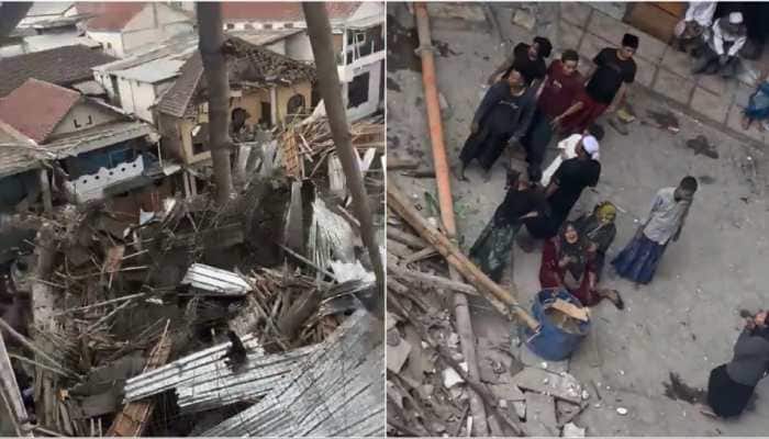 Indonesia School Collapse: 65 Students Trapped In Java Building ...