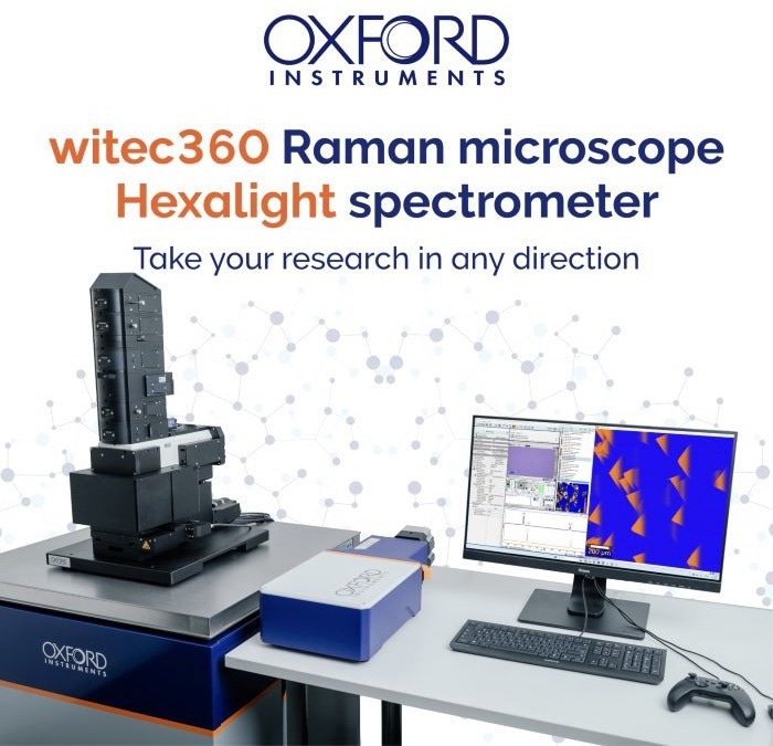 witec360 Raman Microscope with Hexalight Spectrometer Launched