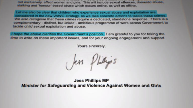 Minister 'clarifies' violence against women and girls strategy after ...