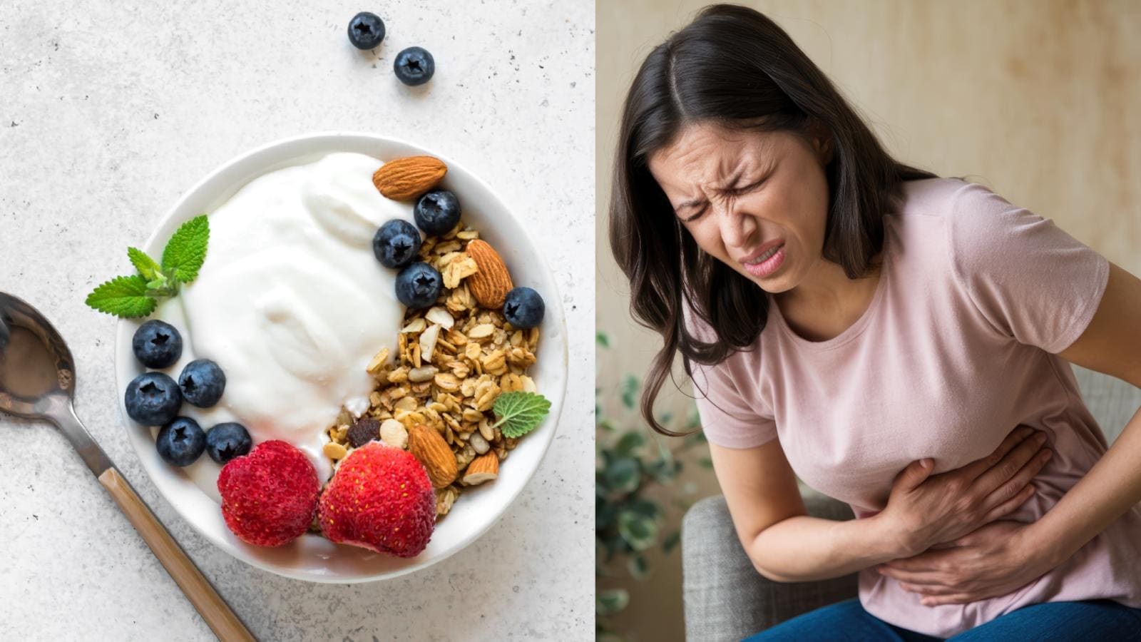 A high fiber yoghurt bowl recipe that can relieve constipation and ...