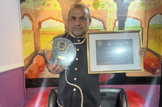 Indian restaurant named the 'Best in South West' at Tommy Miah awards