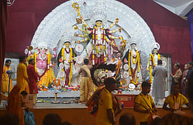 Grandeur & tradition at Matri mandir