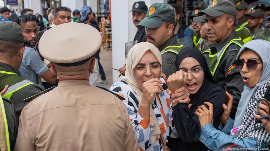 Morocco police break up Gen Z protests, detain dozens