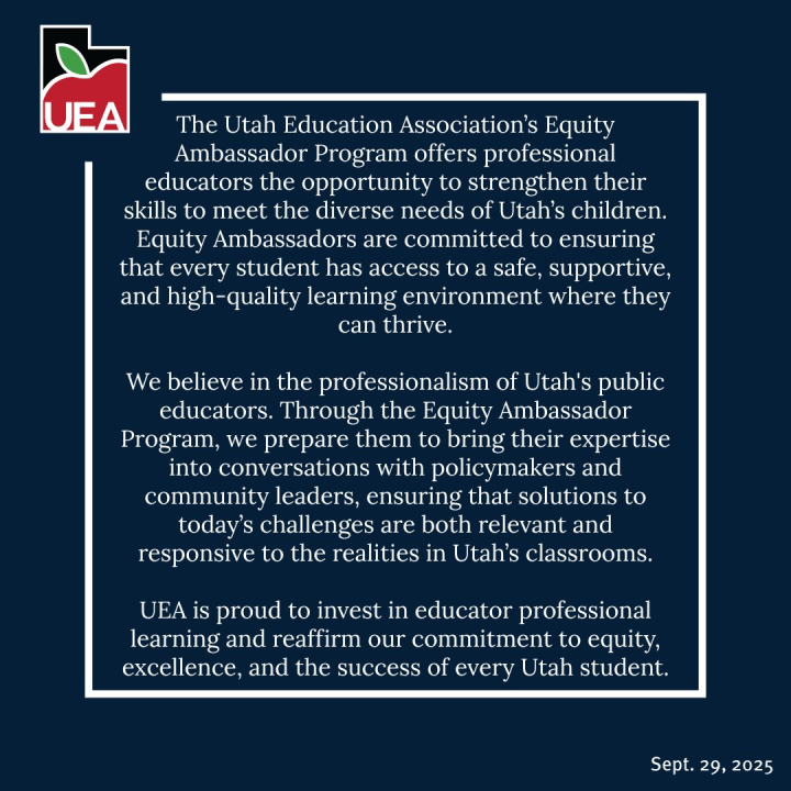 Utah Education Association program sparks criticism, union response ...