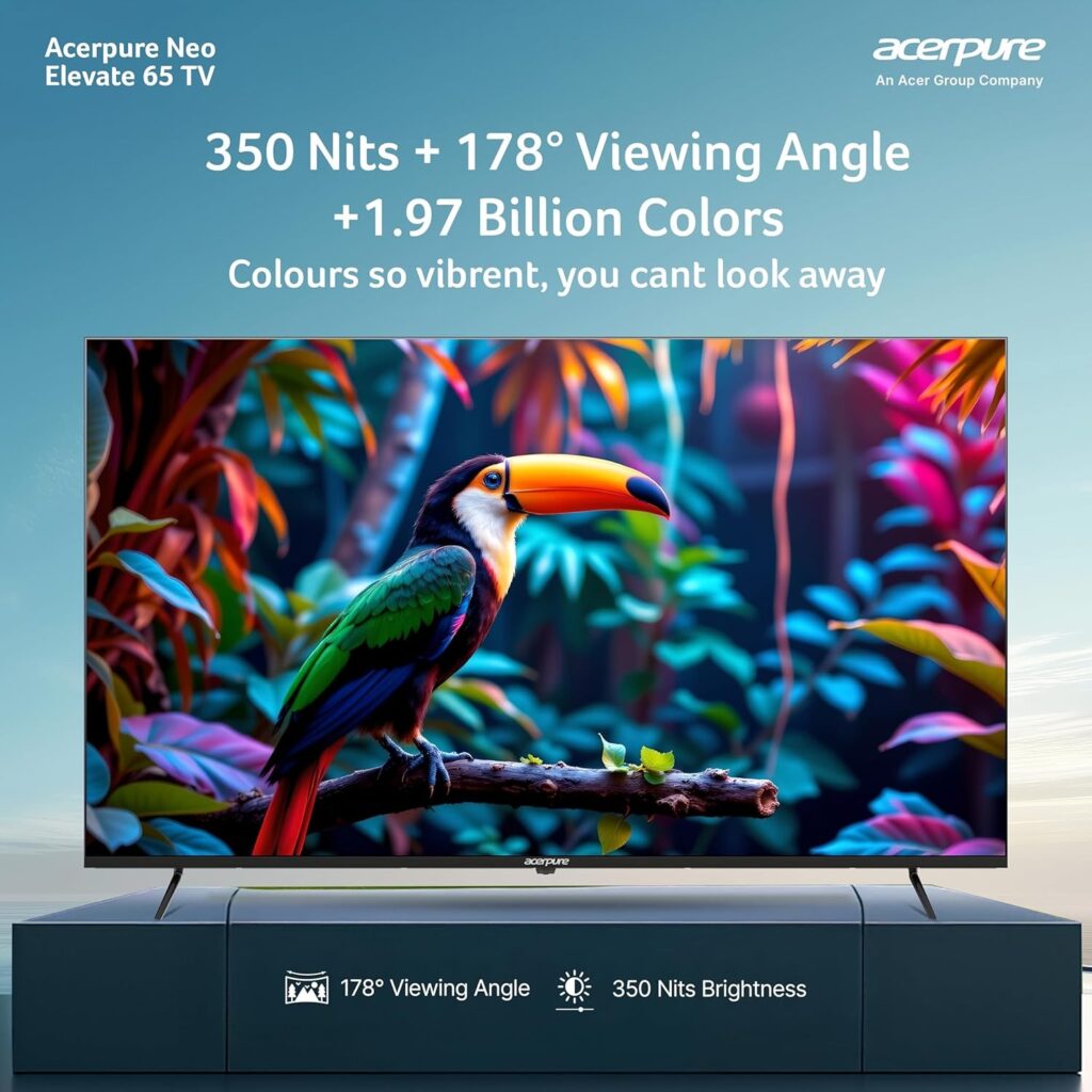 Acerpure Neo Series Smart TVs Debut in India with QLED, Dolby Vision ...