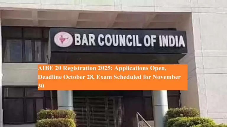 Registration Now Open for All India Bar Examination (AIBE-20)