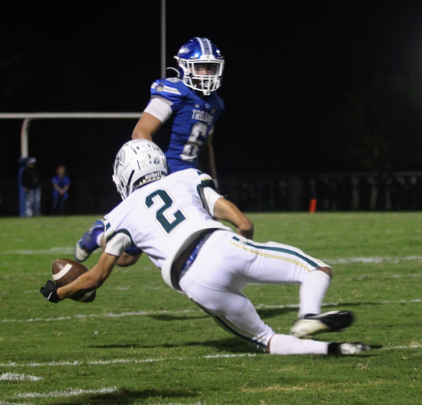 Red zone stops lead Spartans to win