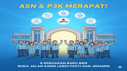 Sejarah Baru! BKN Umumkan 8 Kebijakan Pro-ASN, Karir PNS & P3K Kini ...