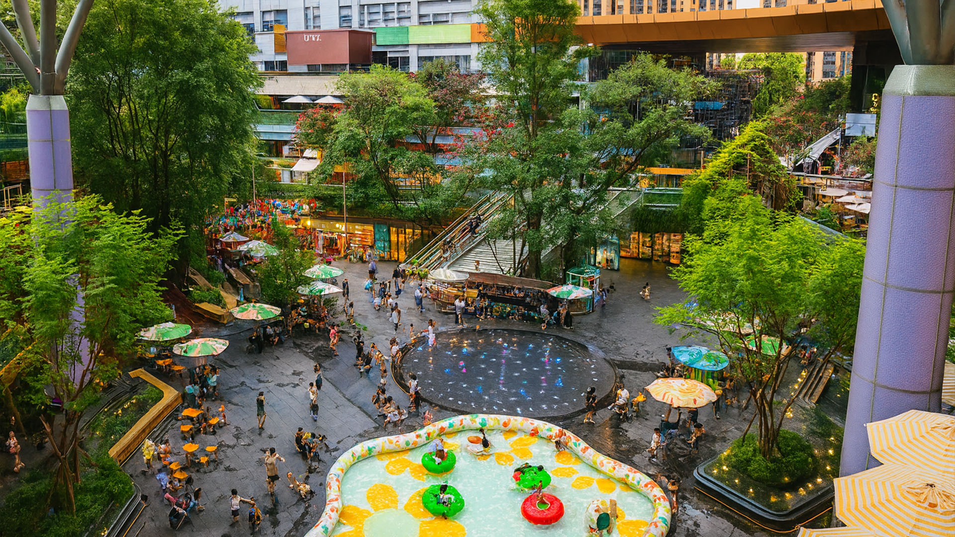 Urban Walk Through Guangzhou’s Core – China 4K