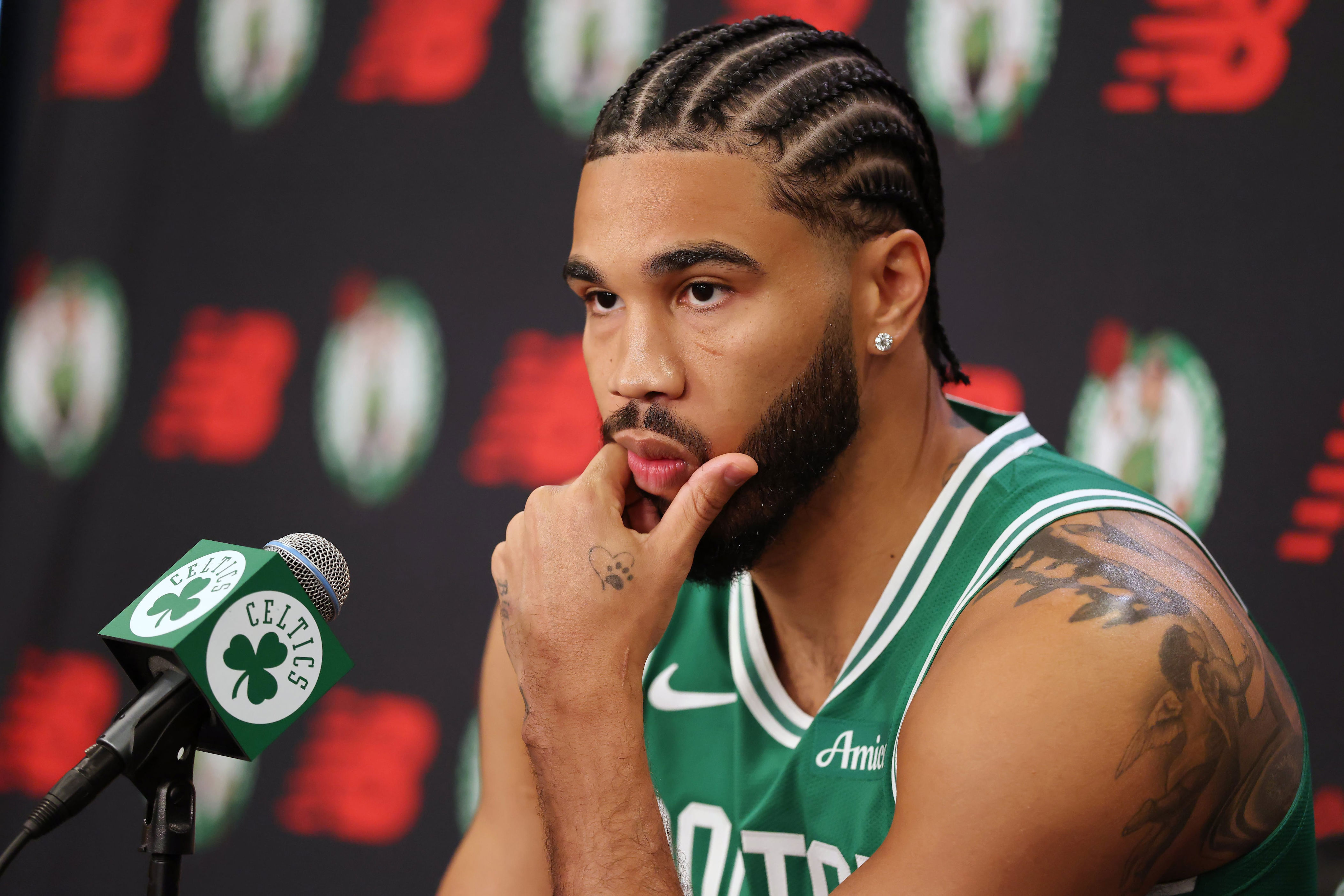 Celtics star Jayson Tatum feeling ‘no pressure’ to rush rehab as ...