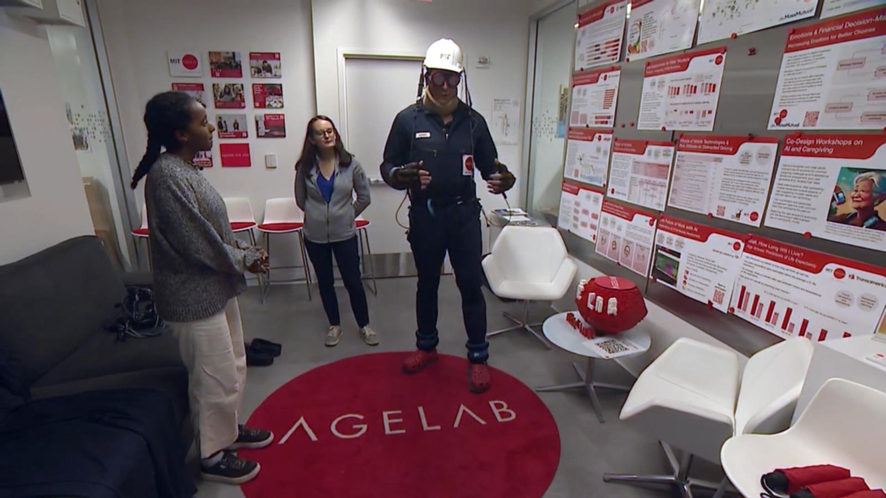 Inside MIT's aging lab