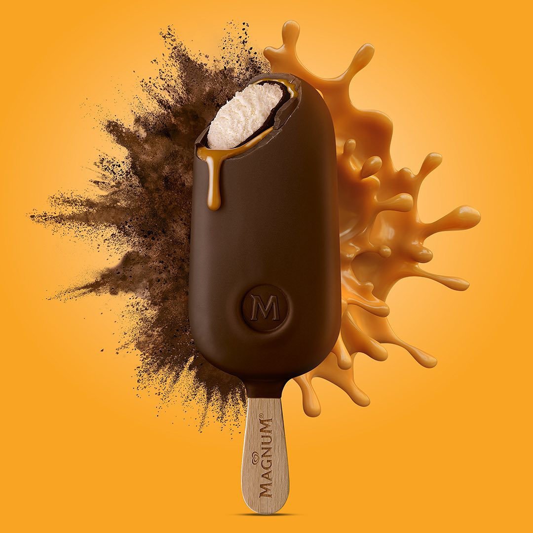 GLITTERY MAGNUM ICE CREAM POP-UP, NYC