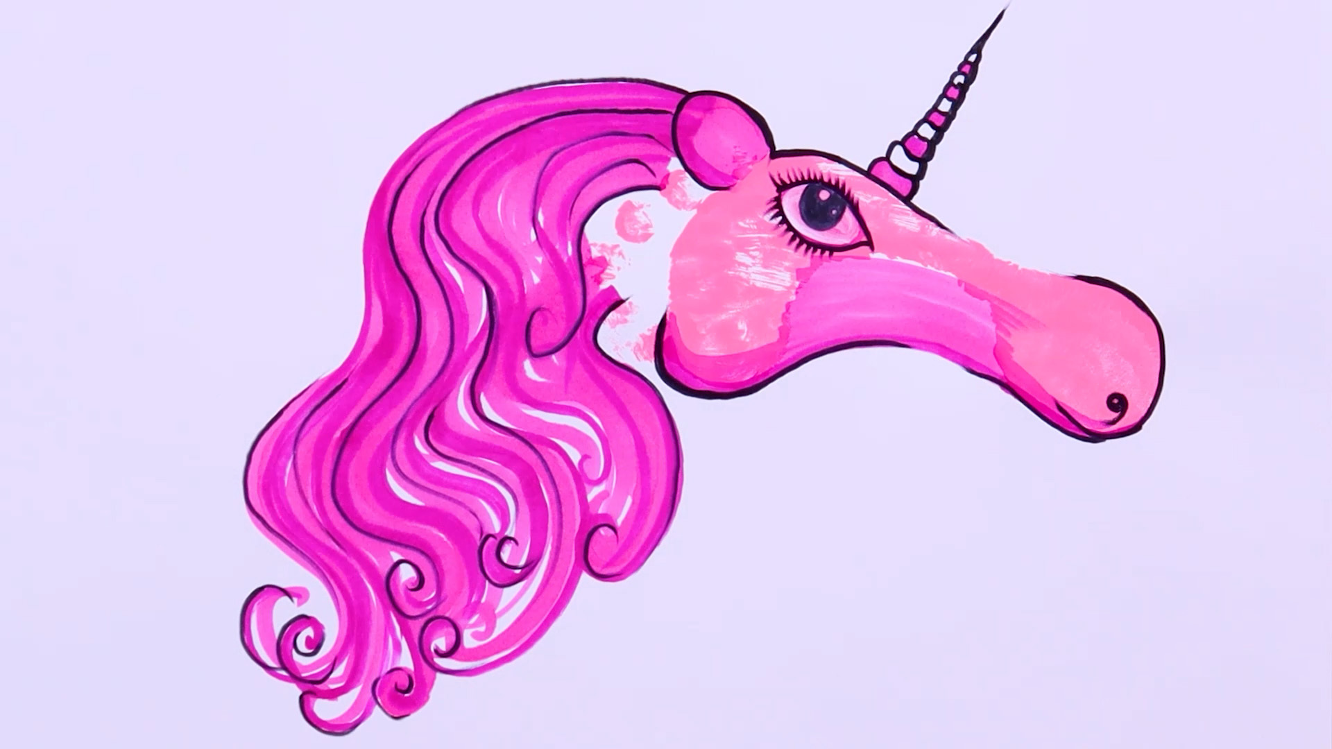 Turn Hand and Foot Prints into Animal Drawings