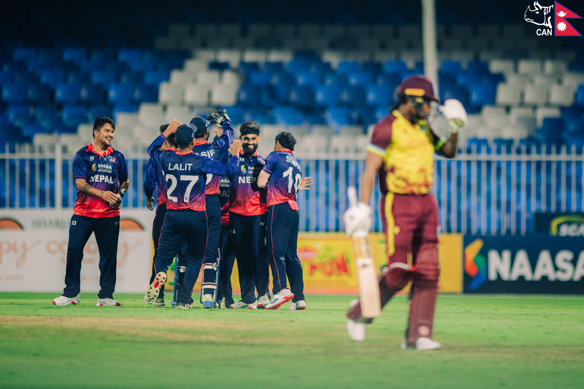 Nepal defeat West Indies by 90 runs to seal historic T20I series in Sharjah