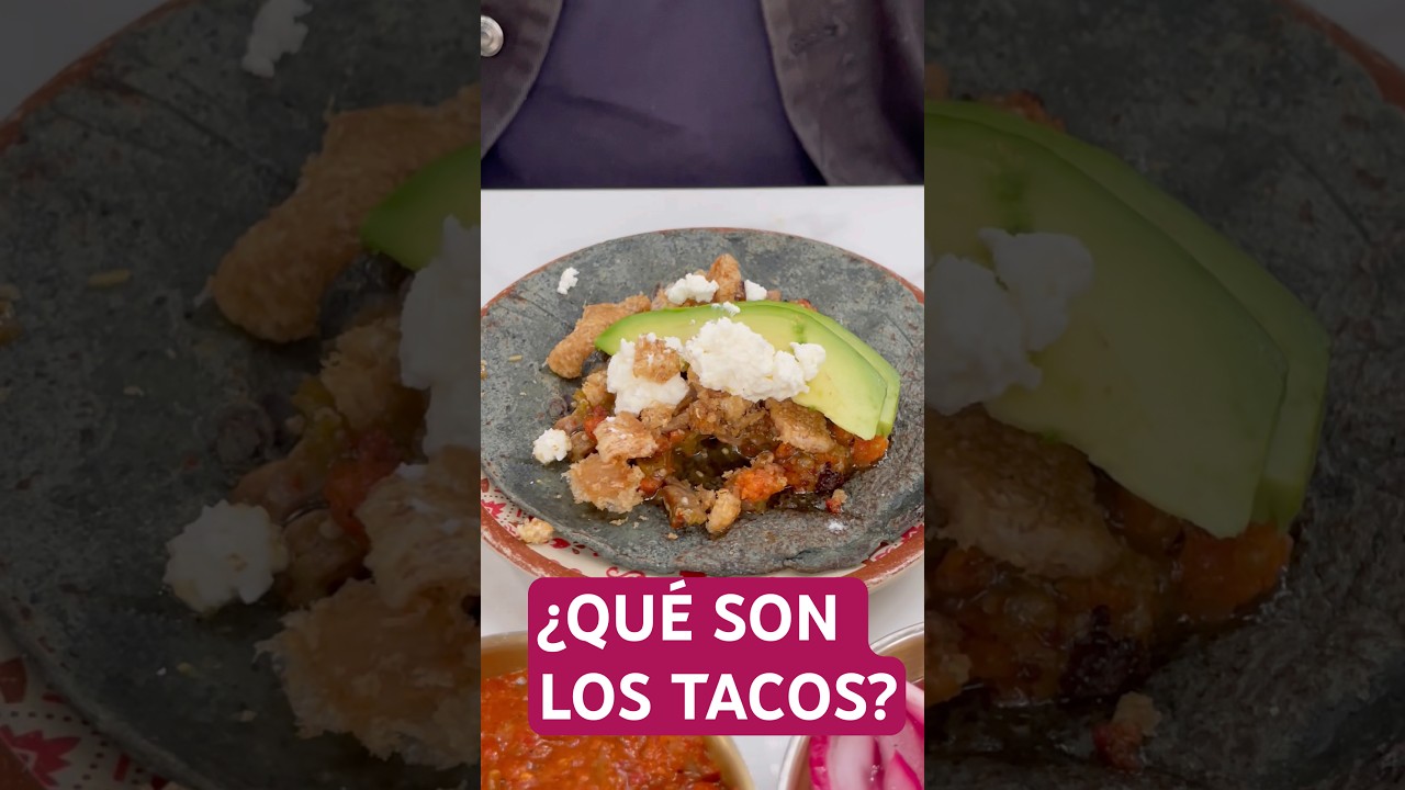 ¿Ya sabes qué es un taco? Nos faltaron muchos tacos por mencionar ...