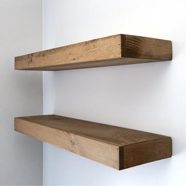 I thought floating shelves were outdated – but Eva Mendes and Ryan ...