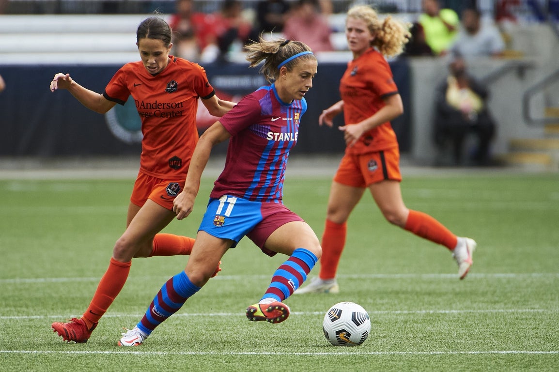 Captivating pictures of Spanish soccer star Alexia Putellas