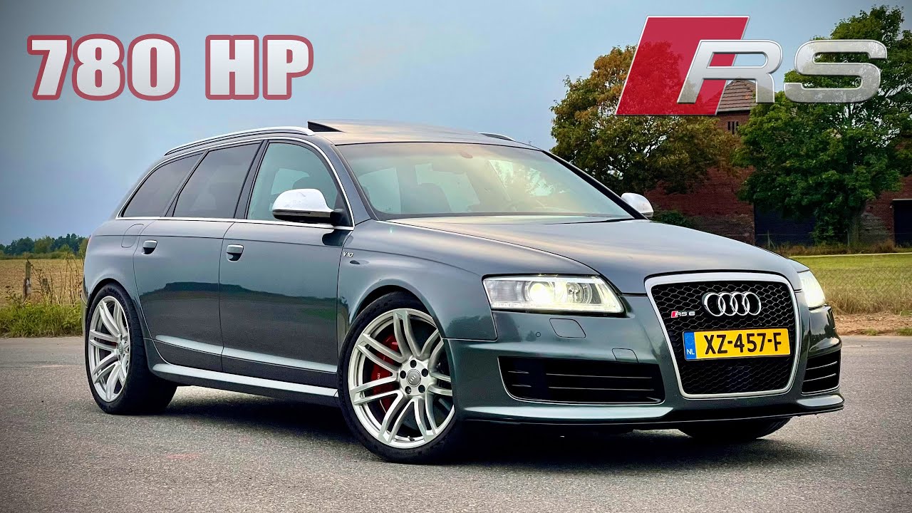 780HP Audi RS6 C6 V10 Hits 356km/h Autobahn