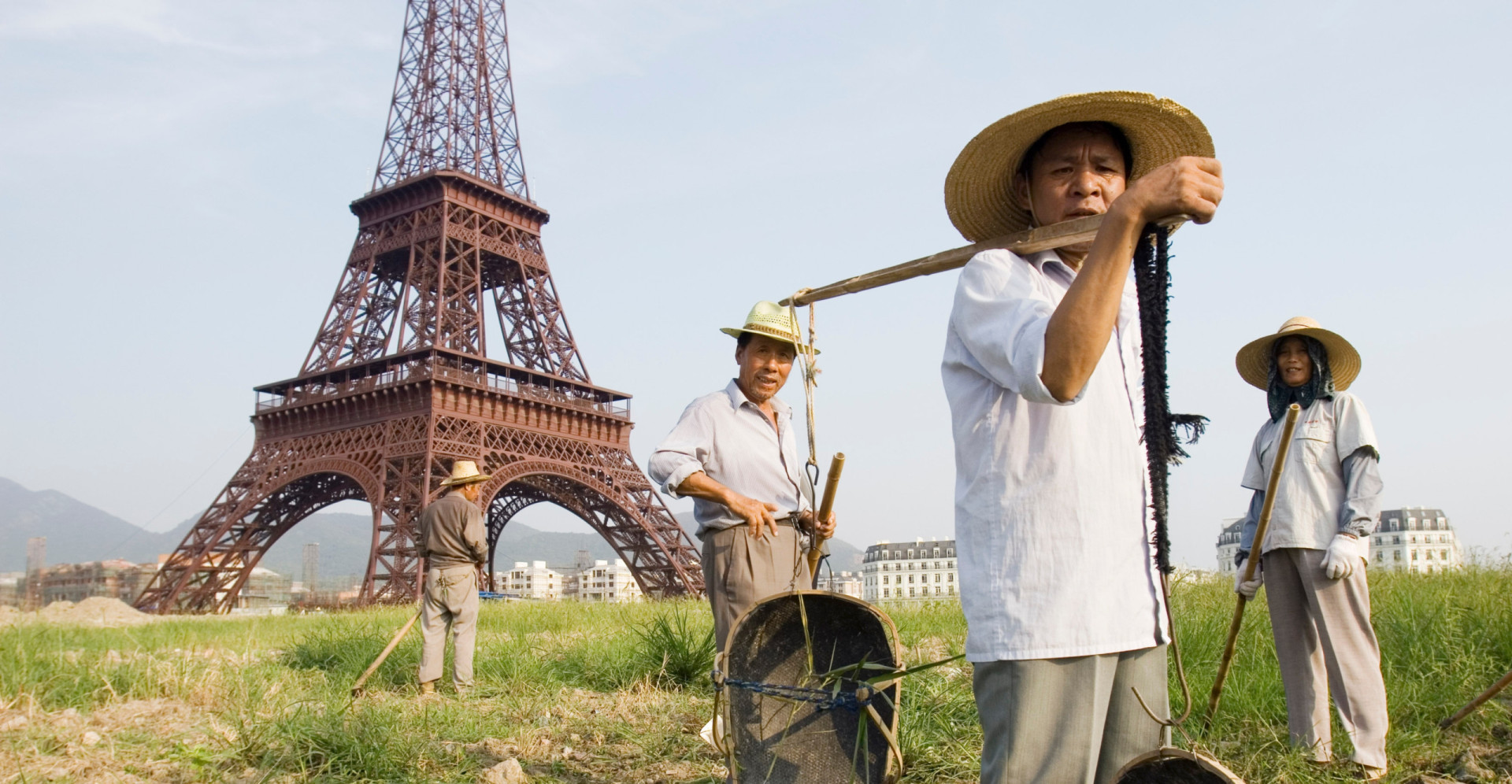 The fake European towns and monuments of China