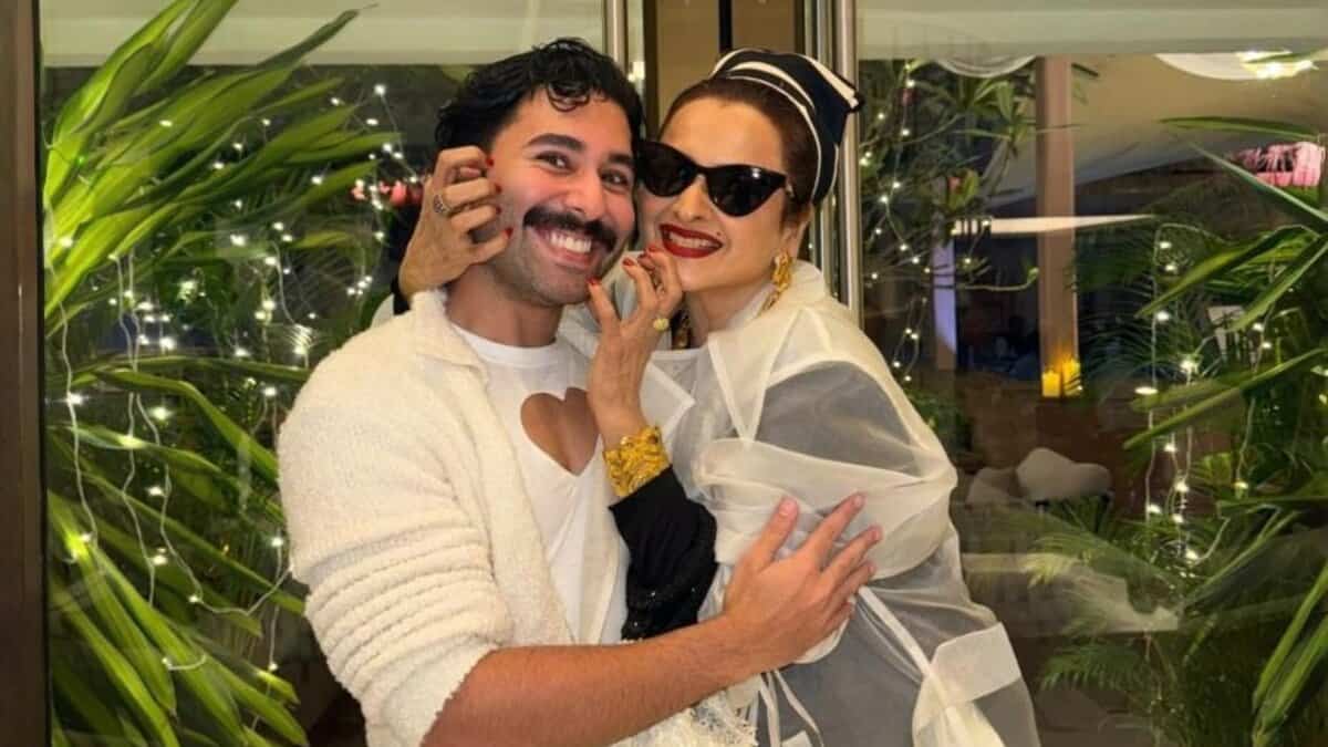 2025’s unexpected collab: Orry, Rekha’s party video goes viral