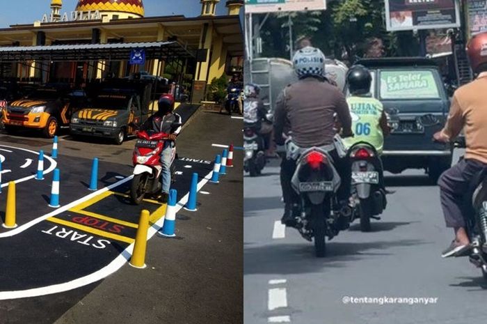 Warga Jateng siapkan mental, ujian praktik SIM C terbaru wajib tes di ...