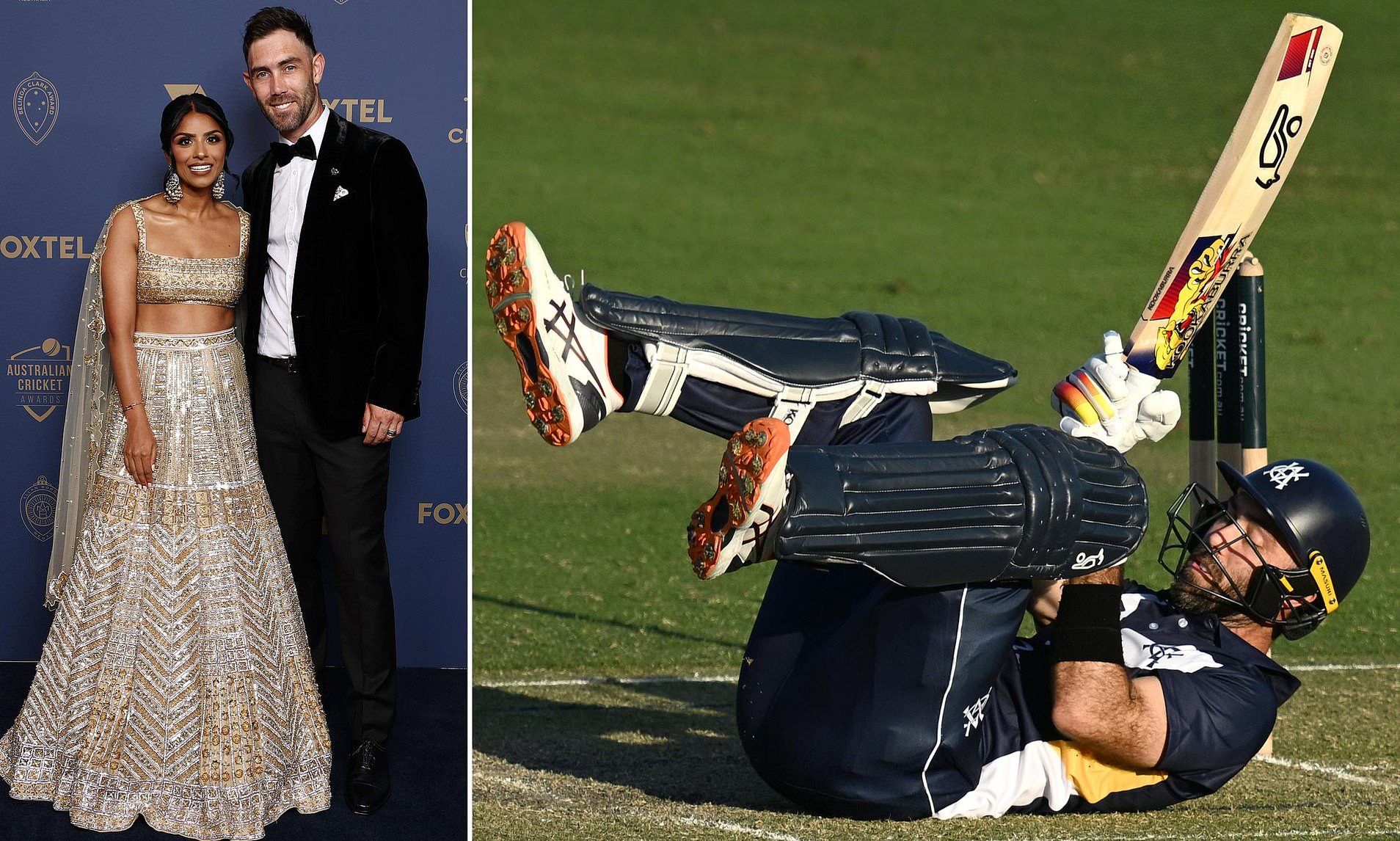 'It didn't sound good': injured Maxwell out of T20s