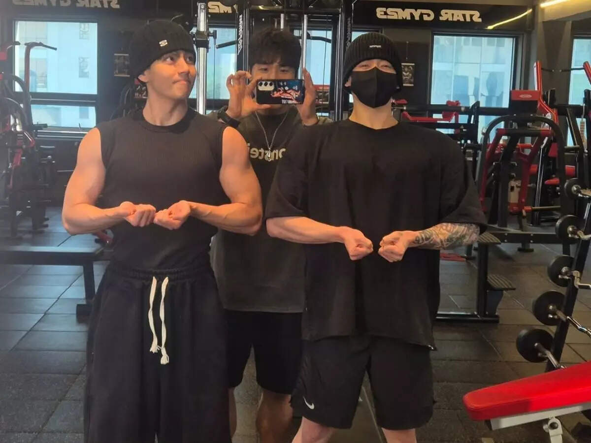 BTS intense gym workout video goes viral. Secrets behind Jungkook, V ...