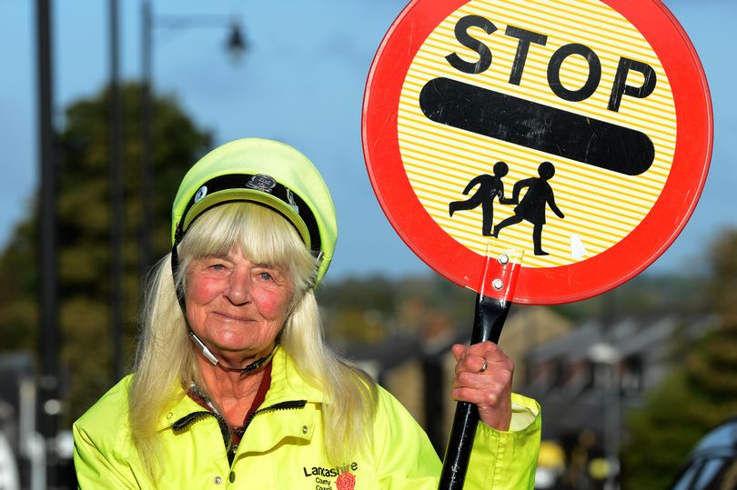 'I've loved every minute': Longridge lollipop lady Irene Reid, 85 ...