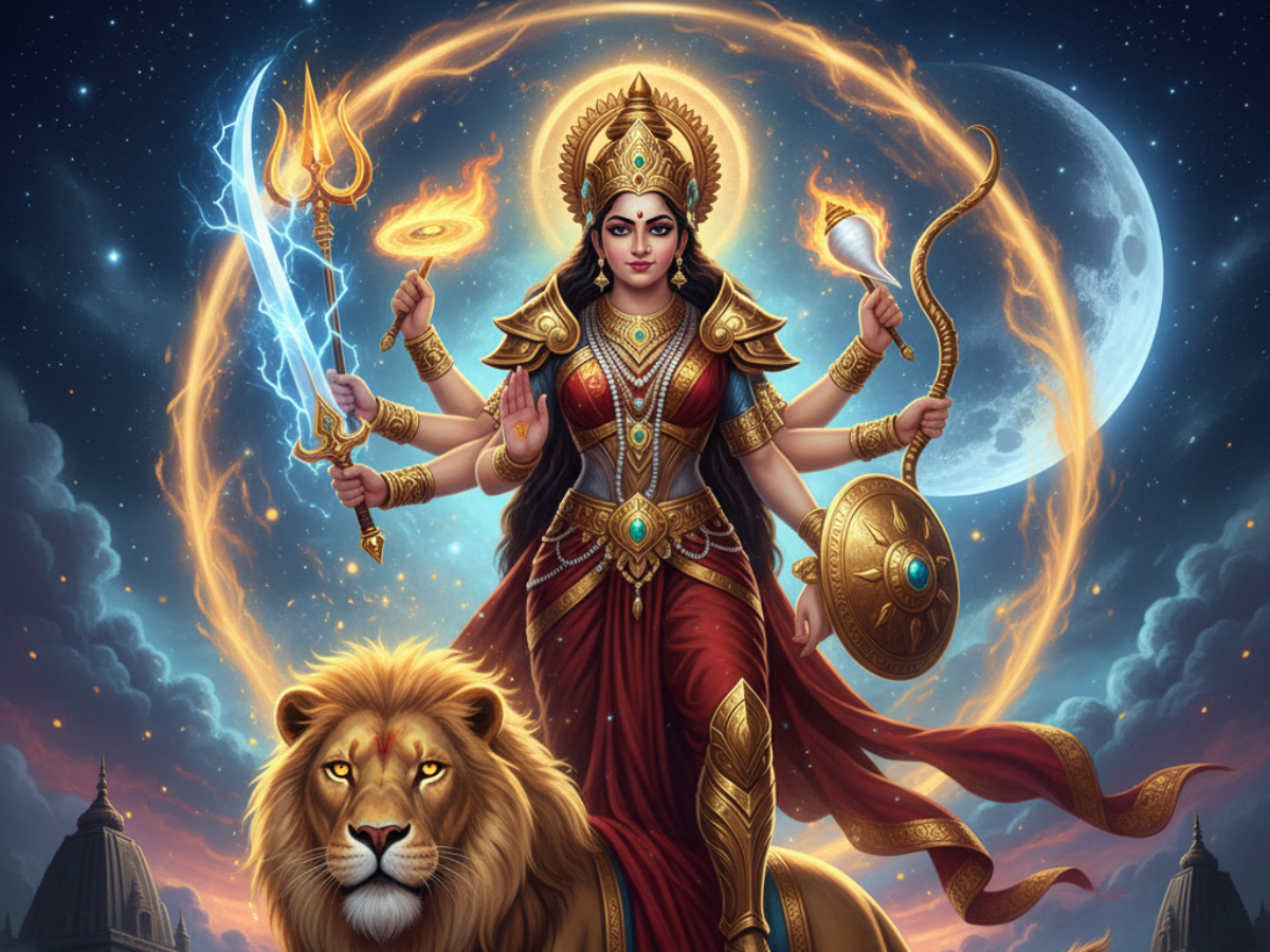 How to use Google Gemini AI to create Maa Durga images for WhatsApp ...