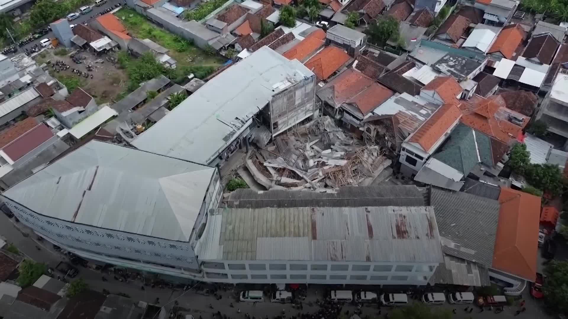 At least 65 students presumed buried under rubble of collapsed ...