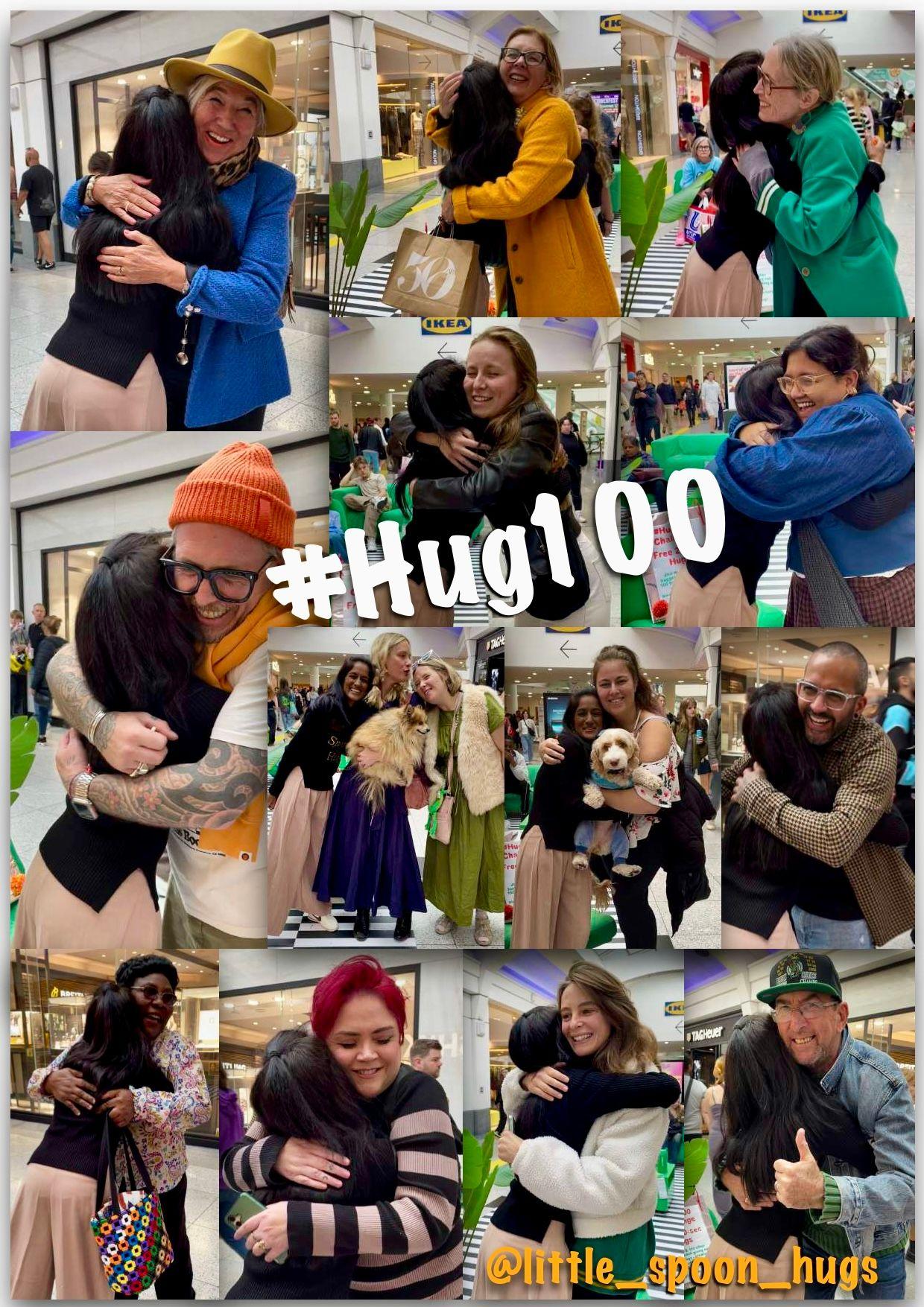 Hug100 brings joy, connection, and cuddles to Churchill Square