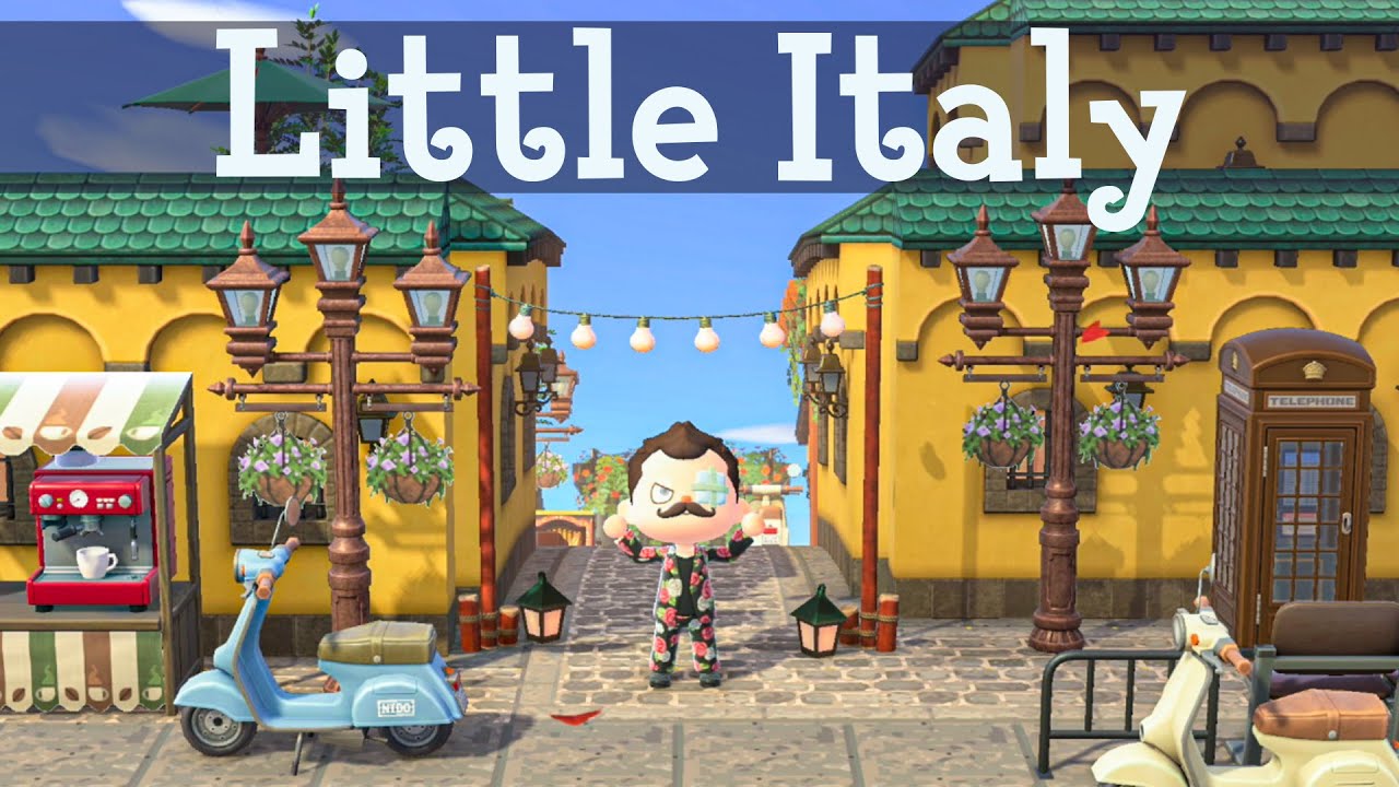 Animal Crossing: My Dream Italian Village Build