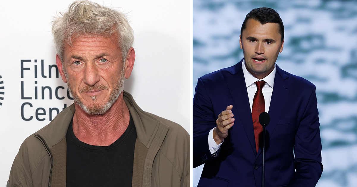 Sean Penn’s haunting 6-word response to Charlie Kirk killing