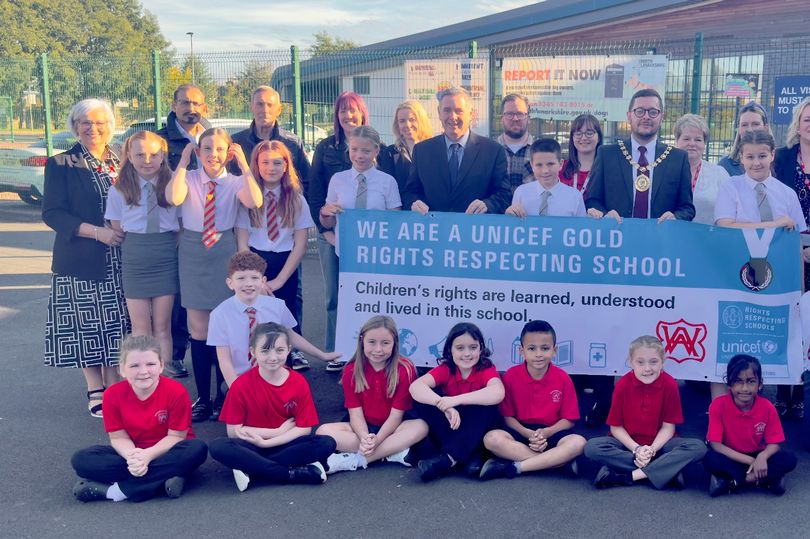 Wishaw Academy Primary School receives top award from UNICEF