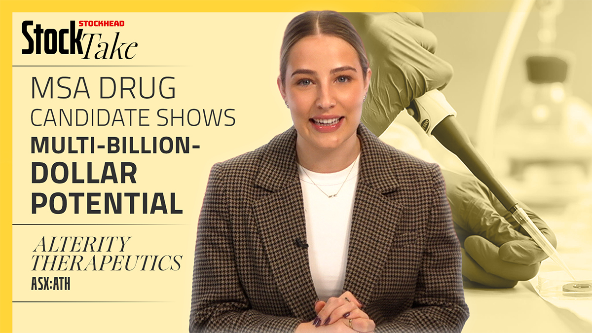 StockTake: Alterity’s ATH434 shows US$2.4b potential for treating MSA