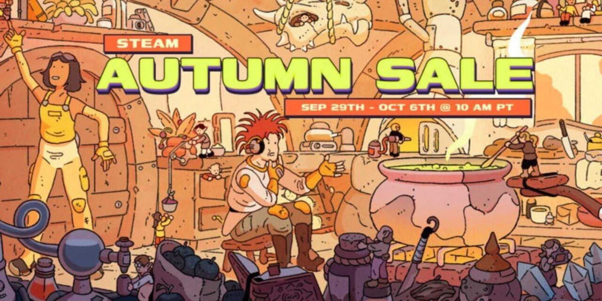 Best Games Discounted In Steam's Autumn Sale 2025