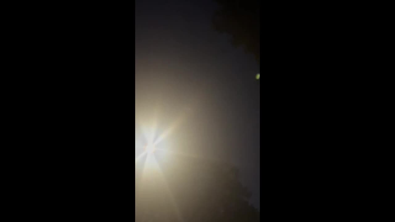 Starlink satellite burns up in sky above California