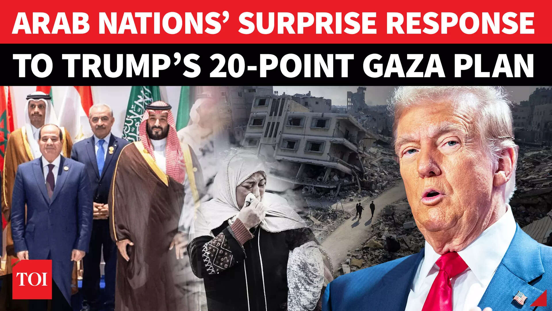 Arab Nations Endorse Donald Trump’s Gaza Peace Plan; Bombshell Reaction ...