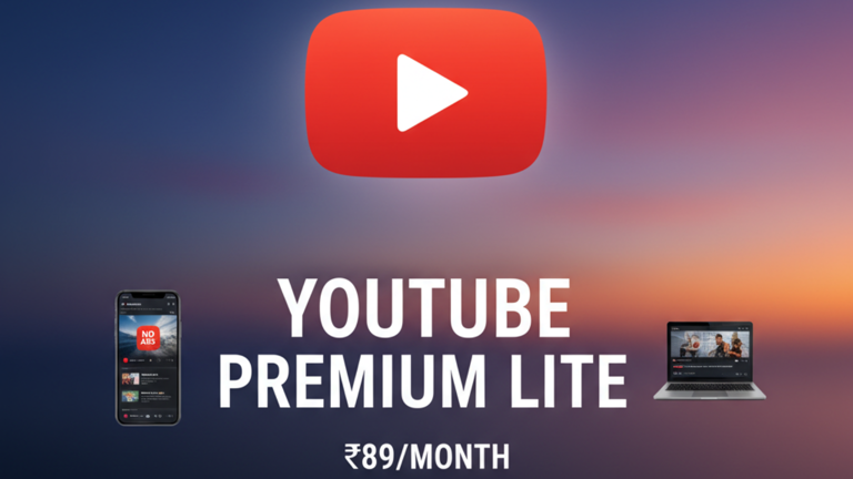 YouTube Premium Lite Launches in India: Price, Features, and How It ...