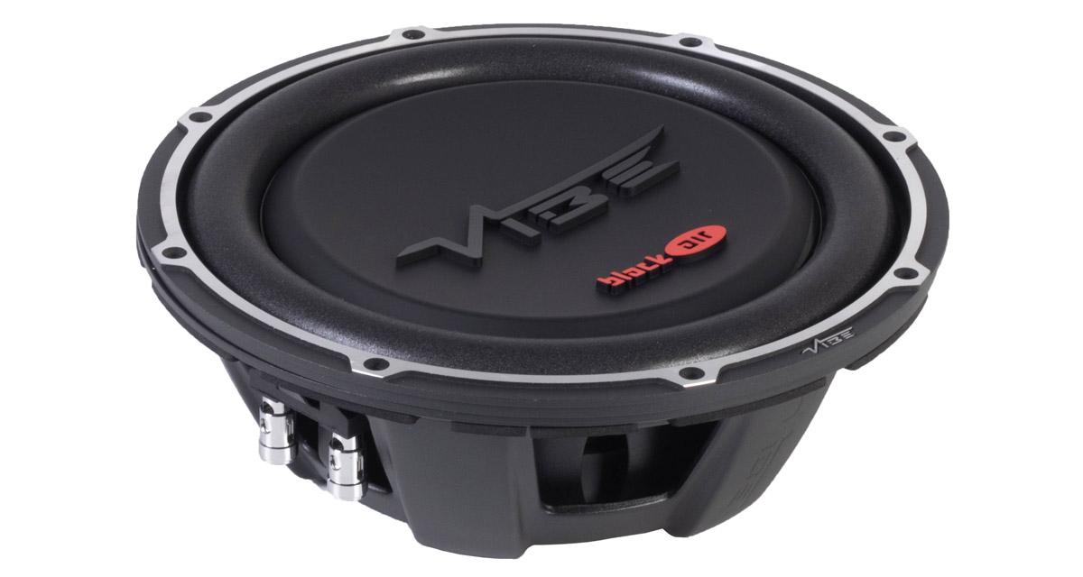 Vibe Audio commercialise un subwoofer slim puissant en 25 cm