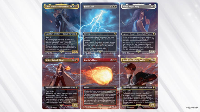 Inside Magic: The Gathering's Final Fantasy Scene Boxes