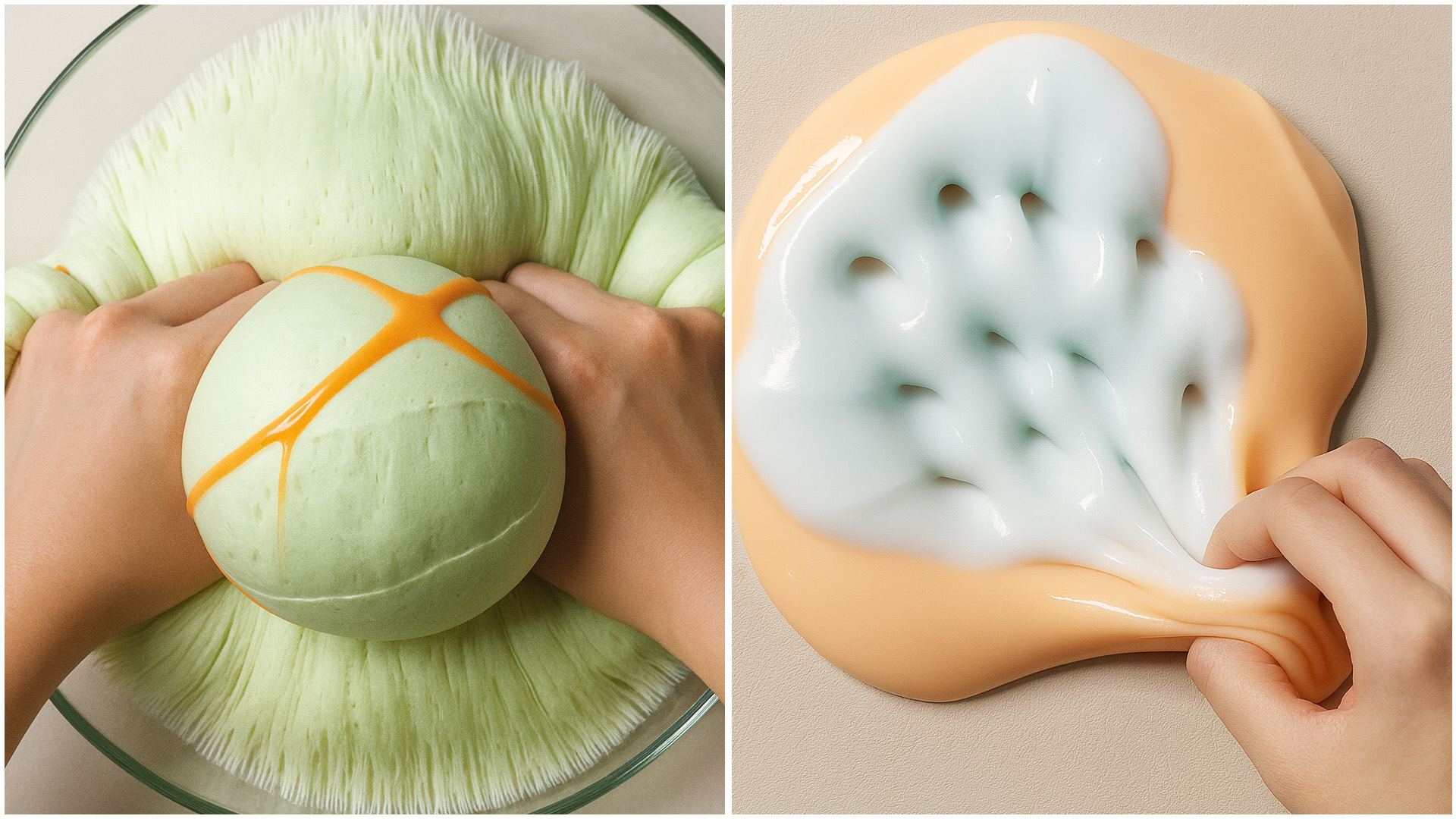 ASMR Slime Play – Natural Texture, No Voice