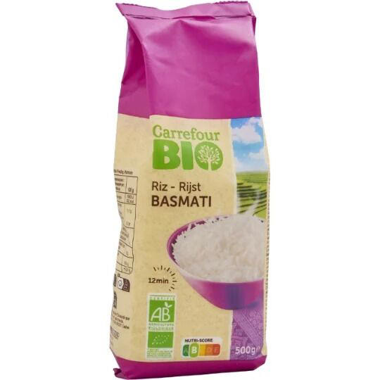 Carrefour : ce riz basmati bio obtient la note de 94/100 sur Yuka