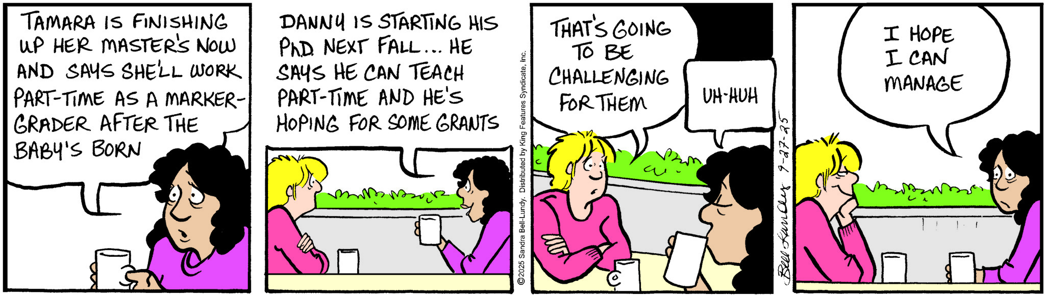 Between Friends by Sandra Bell-Lundy