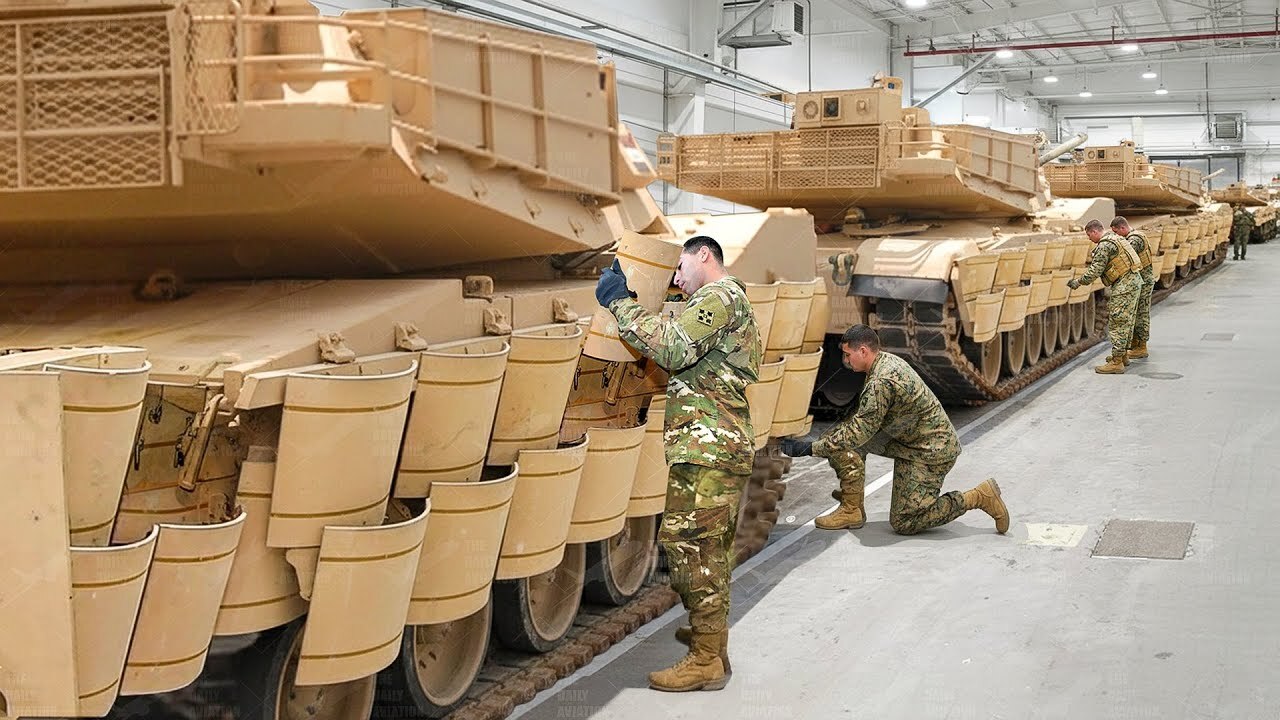U.S. Army Is Installing New Advanced Armor Plates on Its Feared M1 ...