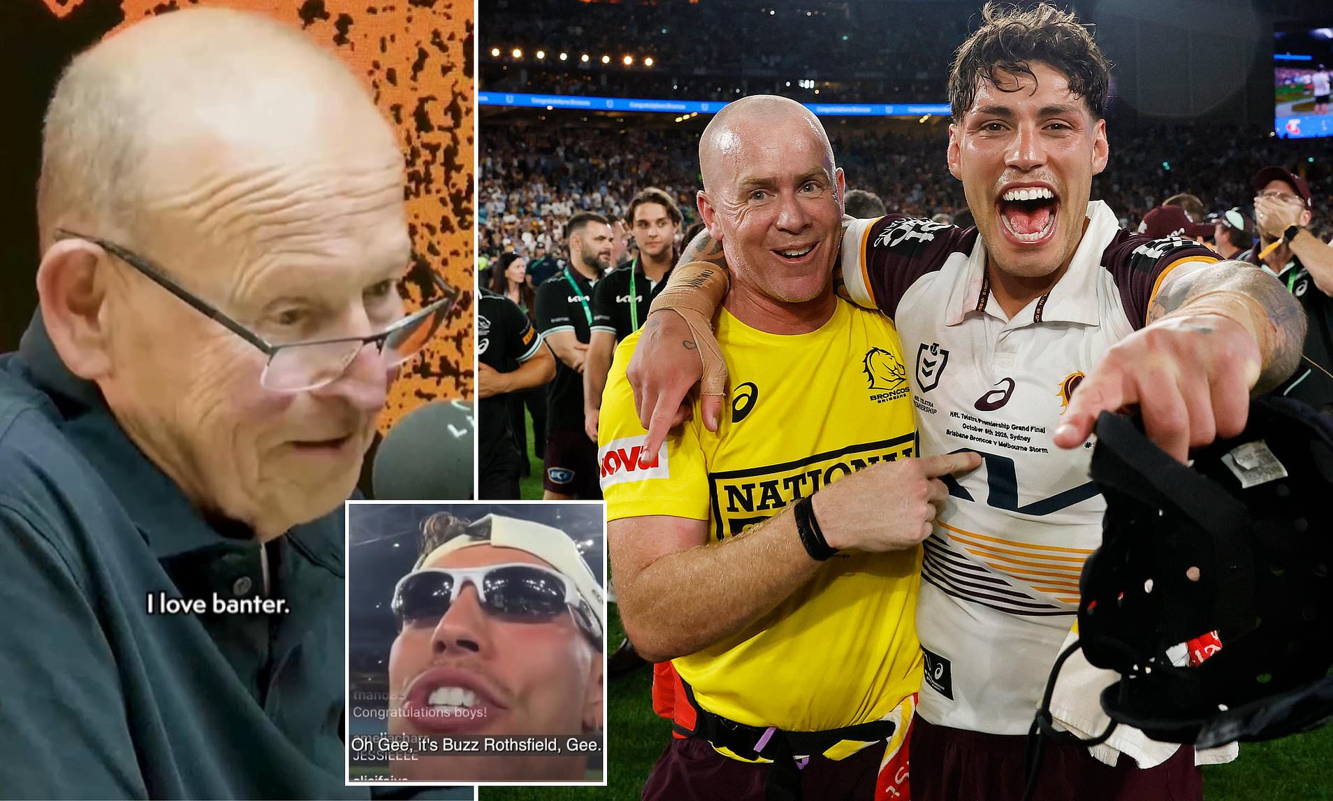 NRL reporter hits back after he was targeted by a Broncos star ...